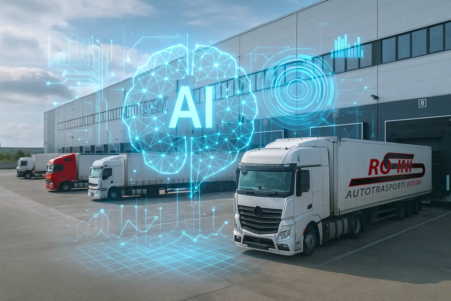 Intelligenza artificiale e logistica: cos'è e perché è importante - Autotrasporti Rosini